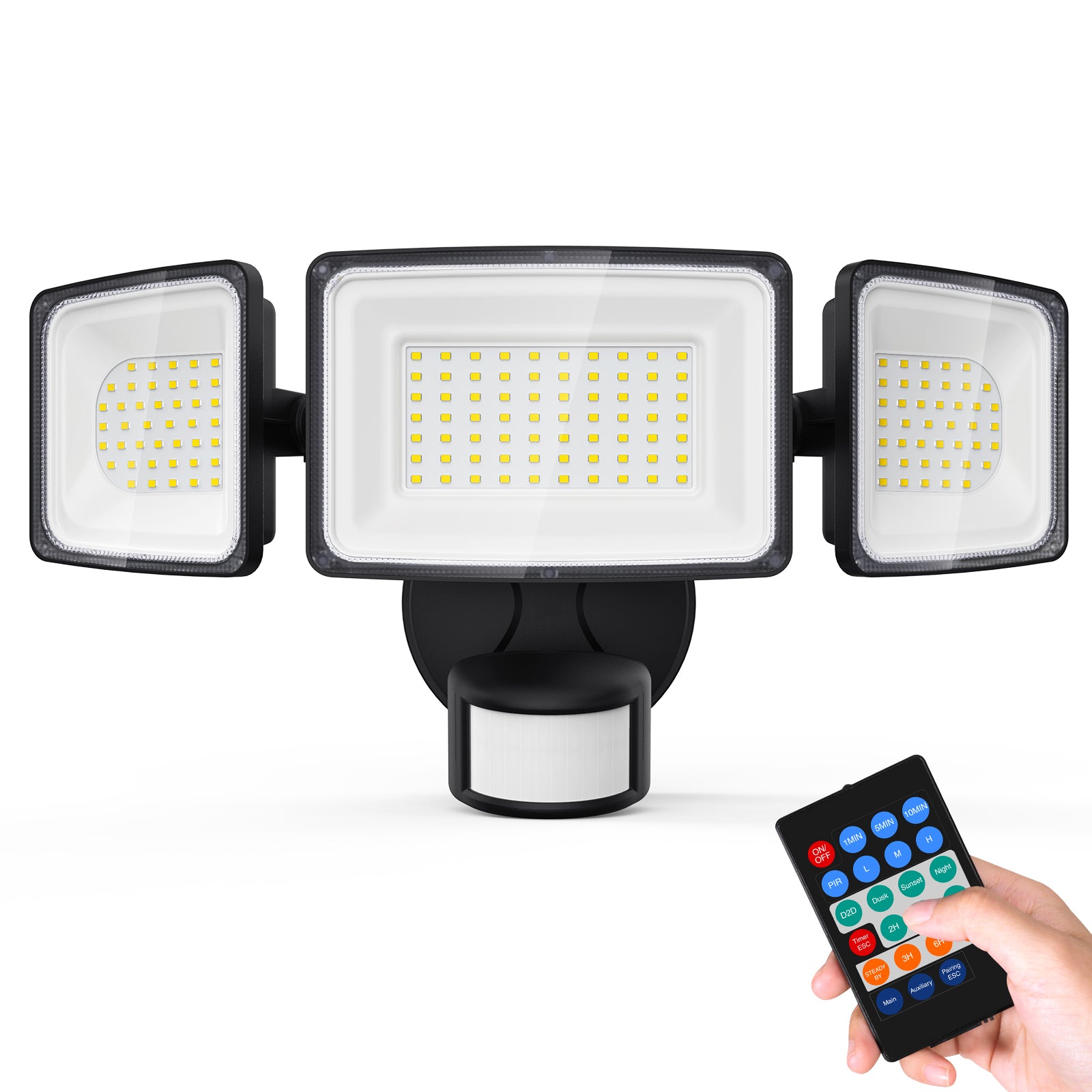 Onforu 100W Motion Sensor & Dusk to Dawn Security Light BD68